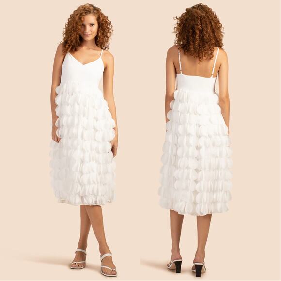 Trina Turk | Dresses | Trina Turk Carolina Chiffon Disk Midi Dress ...